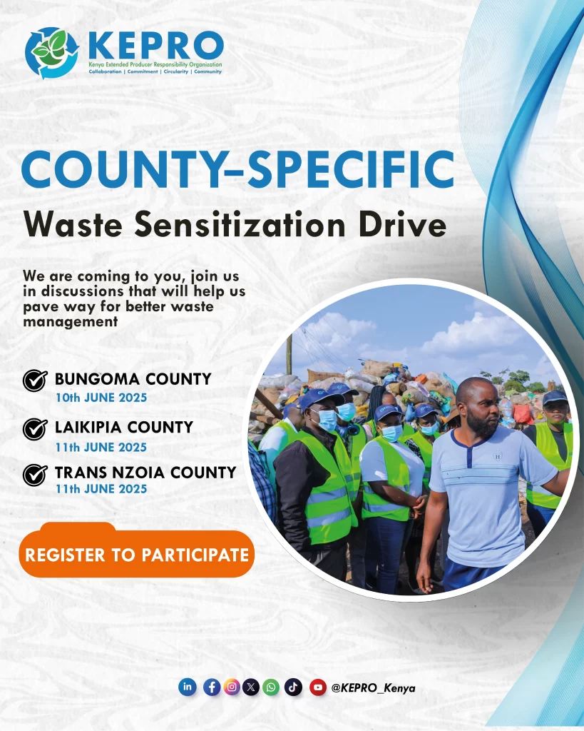 KEPRO 2025 Waste Sensitization Drives (Bungoma, Trans-Nzoia & Laikipia ...